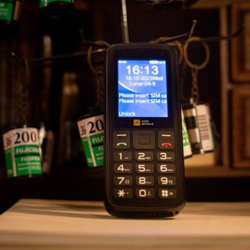 Regroup Shop | Αδιάβροχο κινητό τηλέφωνο ανθεκτικό σε πτώση M9 Μαύρο ...
